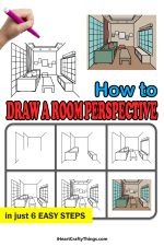 Room Perspective Drawing - How To Draw A Room Perspective Step By Step