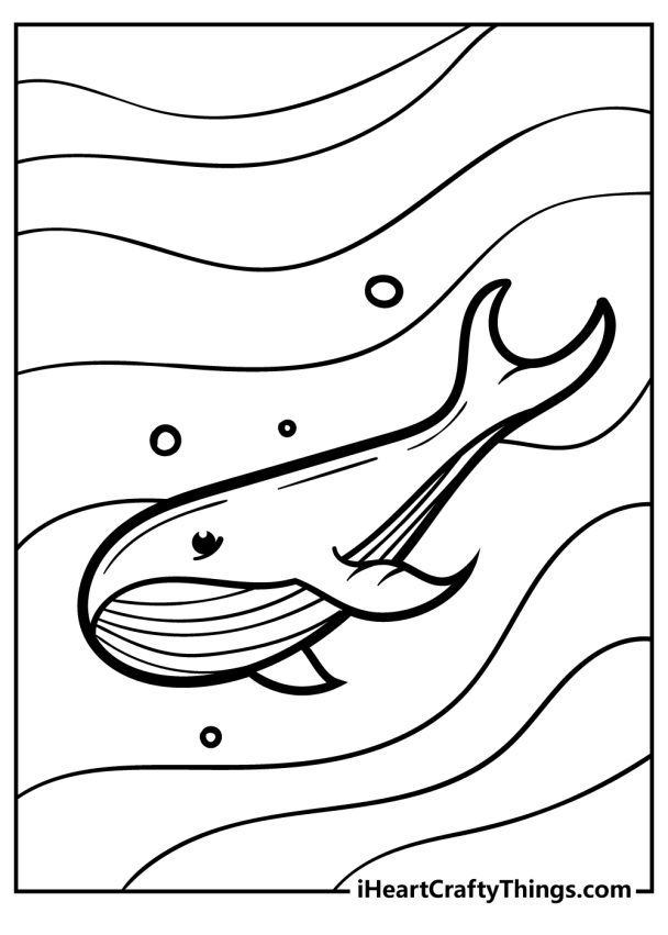25 Sea Animals Coloring Pages (100% Free Printables)