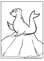 15 Seal Coloring Pages (100% Free Printables)