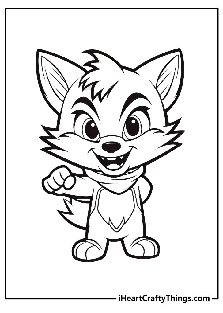 Werewolf Coloring Pages: 15 Free Printable PDF Sheets