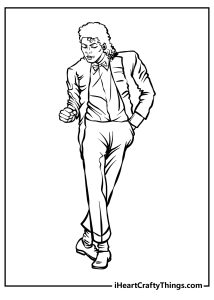 Printable Michael Jackson Coloring Pages (Updated 2022)