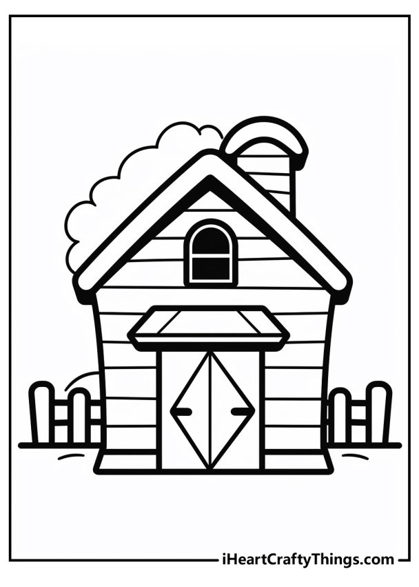 15 Barn Coloring Pages (100% Free Printables)