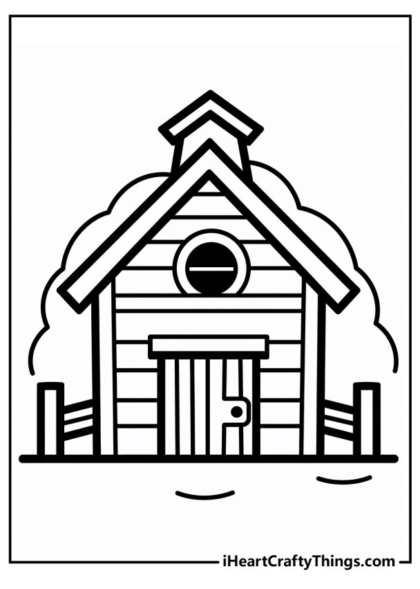 15 Barn Coloring Pages (100% Free Printables)