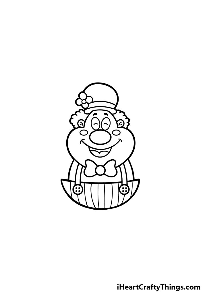 Cartoon Clown Drawing - How To Draw A Cartoon Clown Step By Step