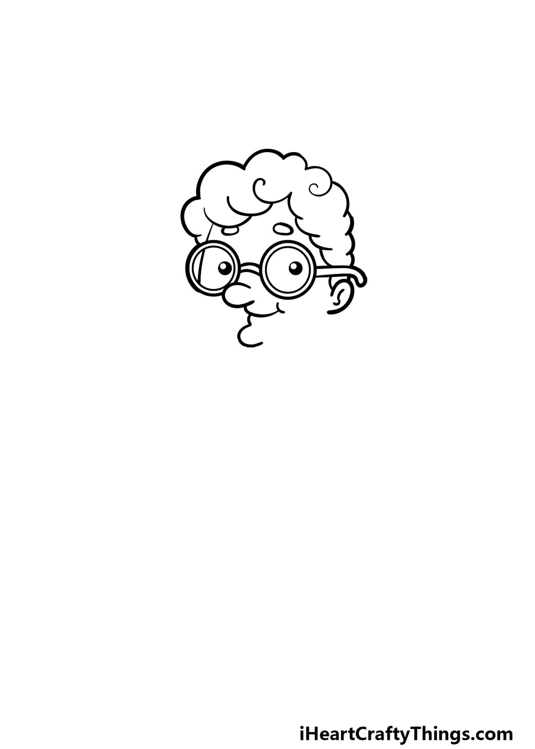 Cartoon Grandma Drawing - How To Draw A Cartoon Grandma Step By Step
