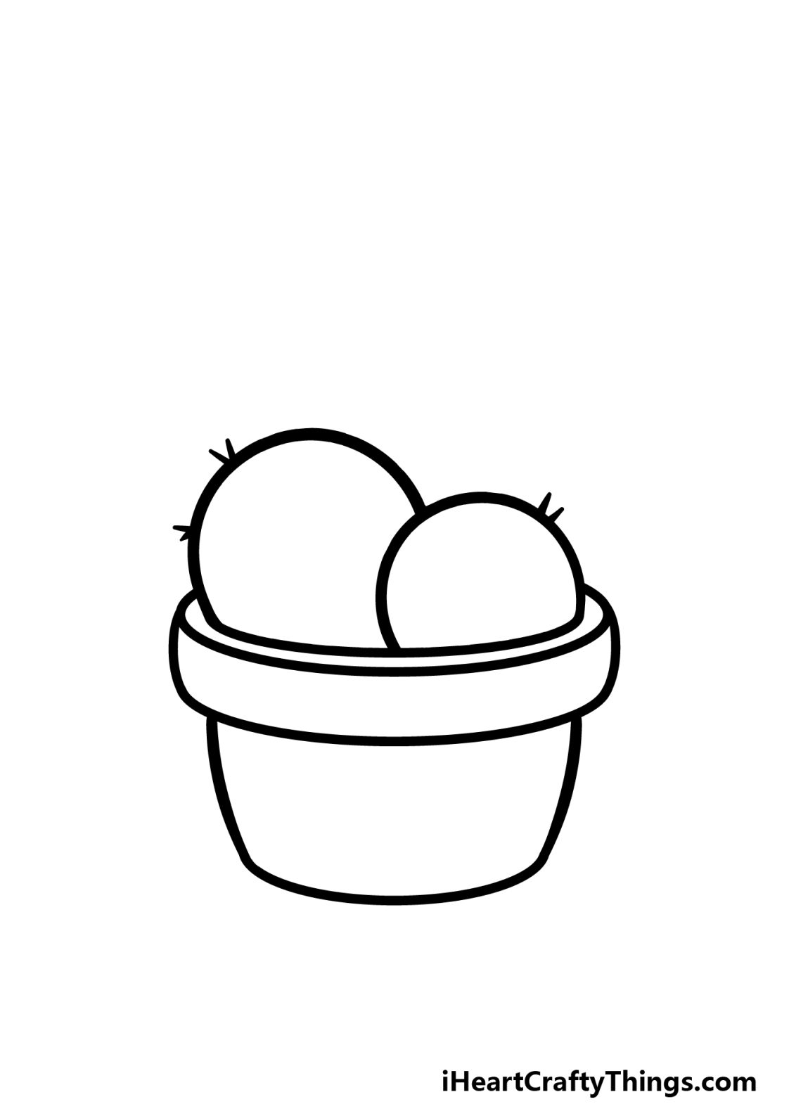 Cartoon Plant Drawing - How To Draw A Cartoon Plant Step By Step