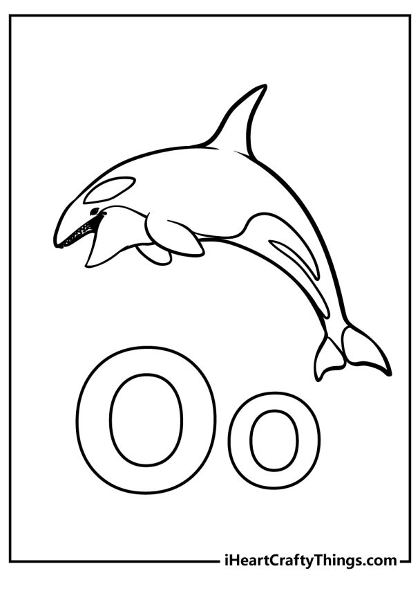 Letter O Coloring Pages (100% Free Printables)