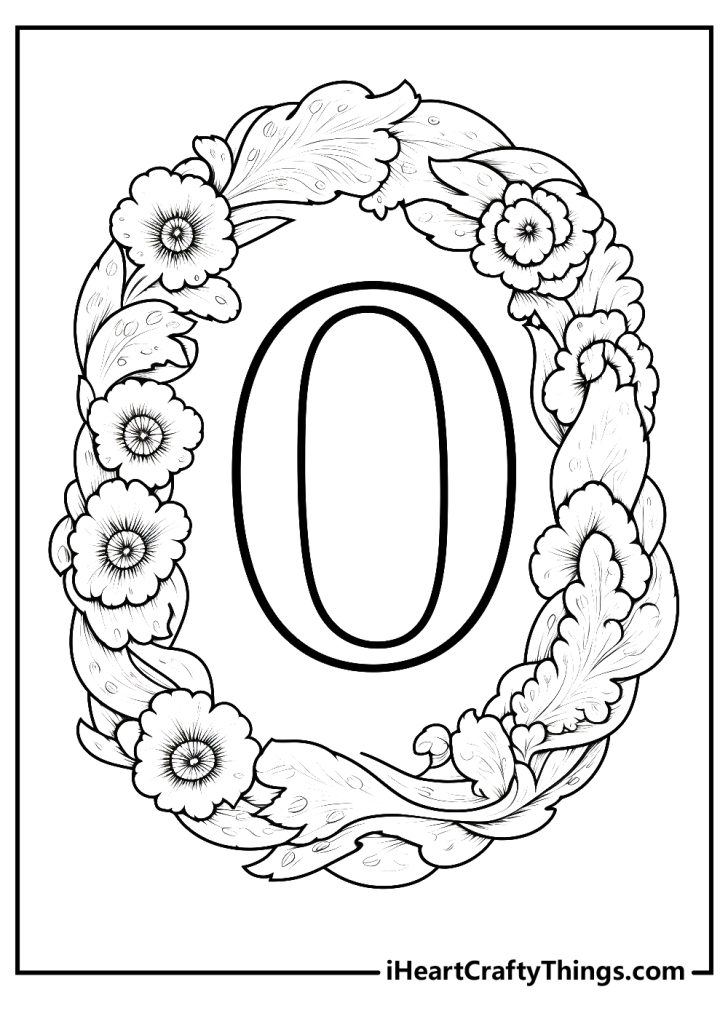 Letter O Coloring Pages (100% Free Printables)