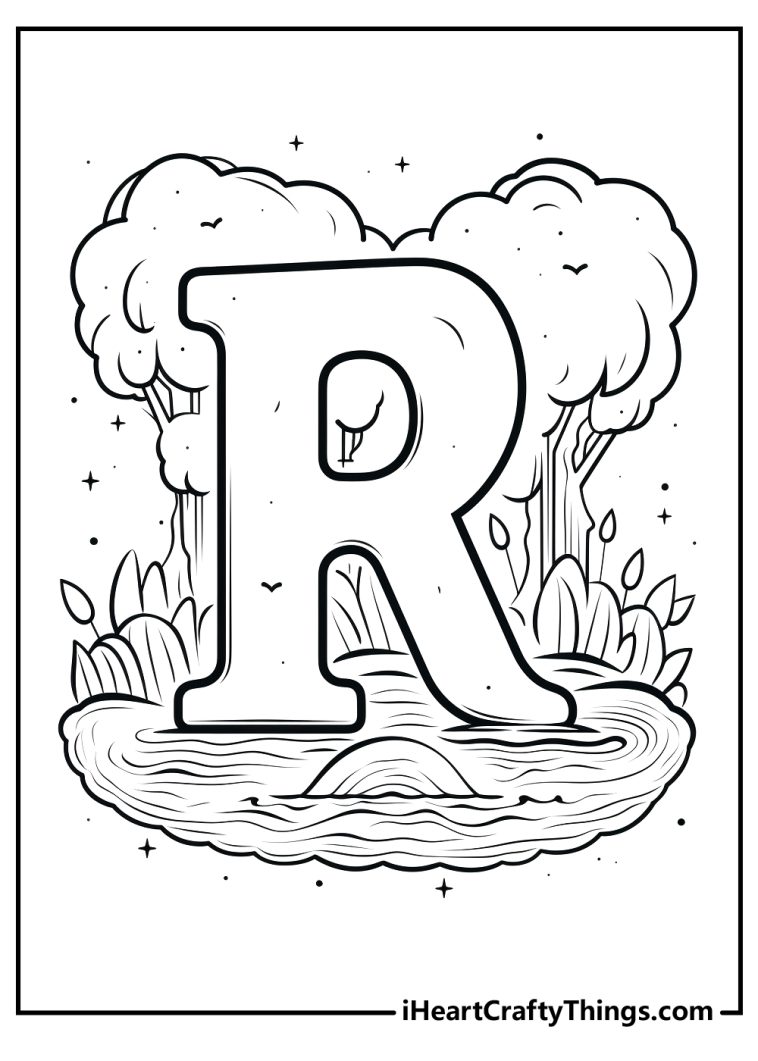 25 Letter R Coloring Pages (100% Free Printables)