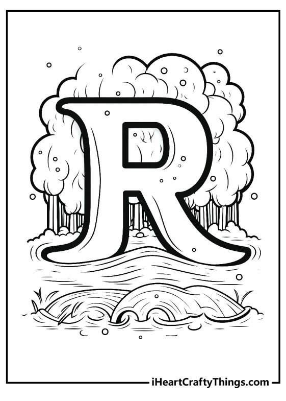 25 Letter R Coloring Pages (100% Free Printables)