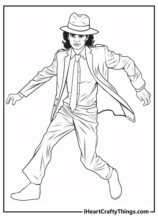 15 Michael Jackson Coloring Pages (100% Free Printables)