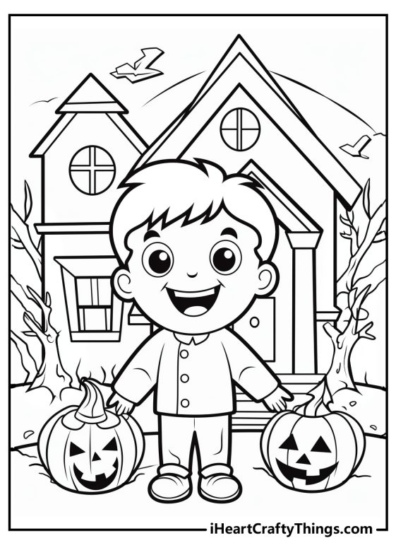 15 Trick Or Treat Coloring Pages (100% Free Printables)