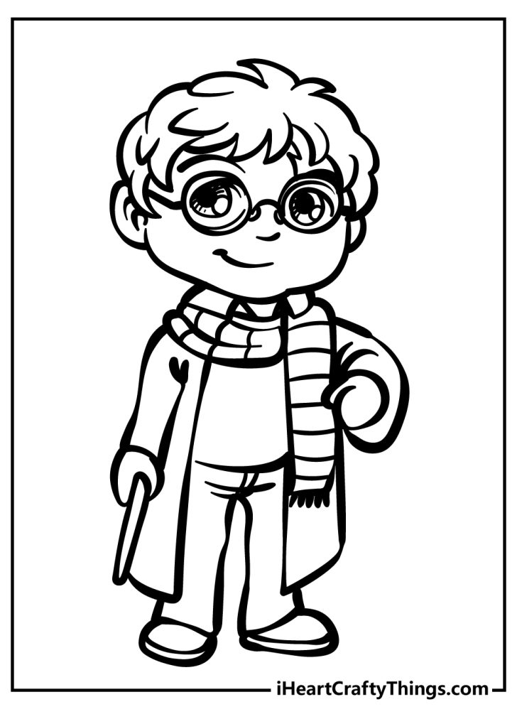 40 Harry Potter Coloring Pages (100% Free Printables)