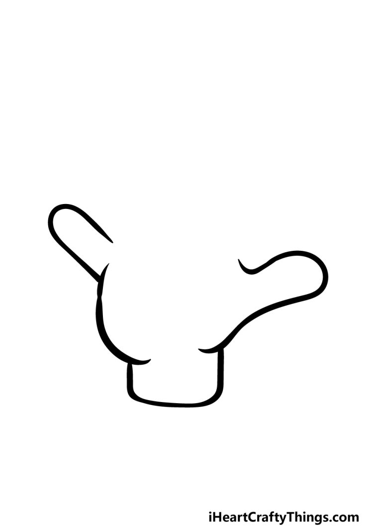 Cartoon Hand Drawing - How To Draw A Cartoon Hand Step By Step