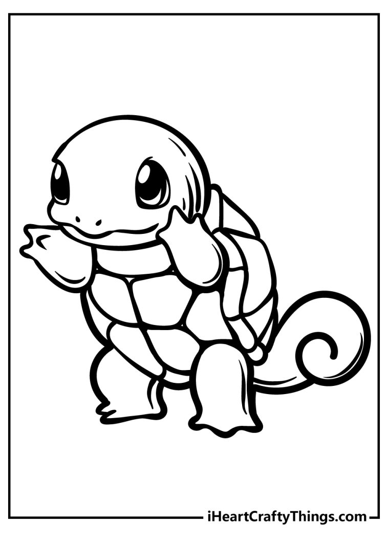 850+ Pokemon Coloring Pages (Printable Free PDF For Kids)