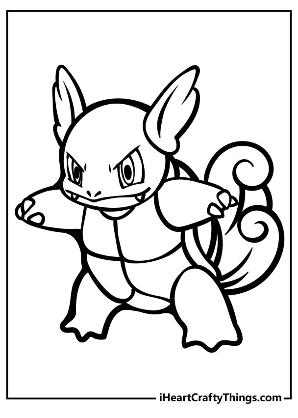 69 Pokemon Coloring Pages (Printable Free PDF For All Fans)