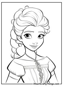 30 Elsa Coloring Pages (100% Free Printables)