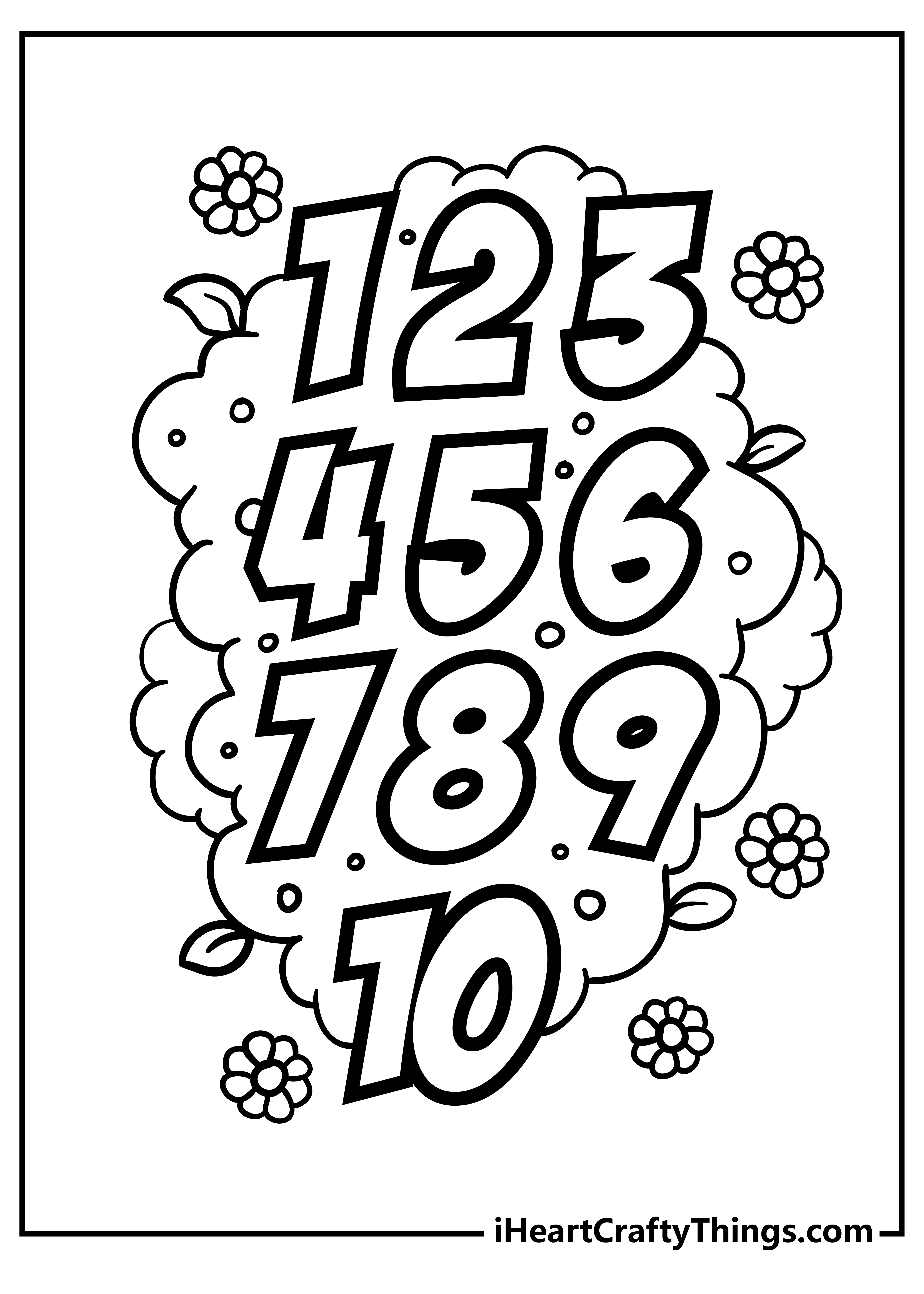 123 Coloring Pages 123 Coloring Pages