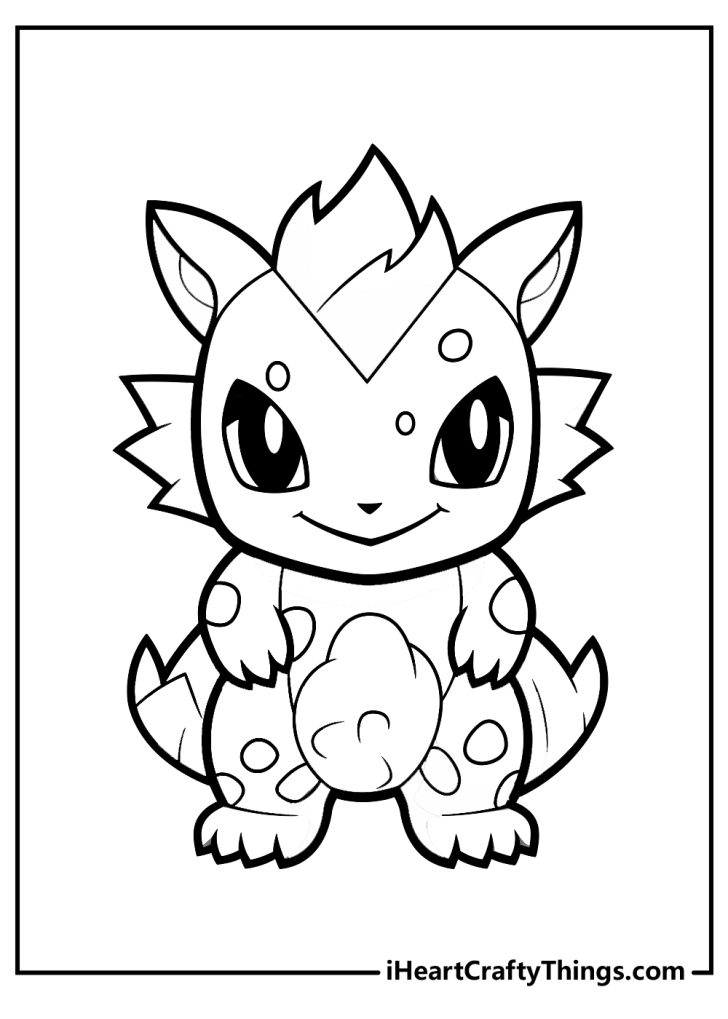 850+ Pokemon Coloring Pages (Printable Free PDF For Kids)