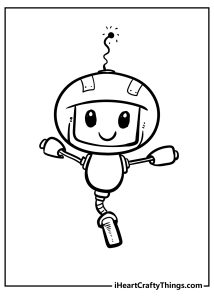 Robot Coloring Pages - 25 Free Printable PDFs To Download