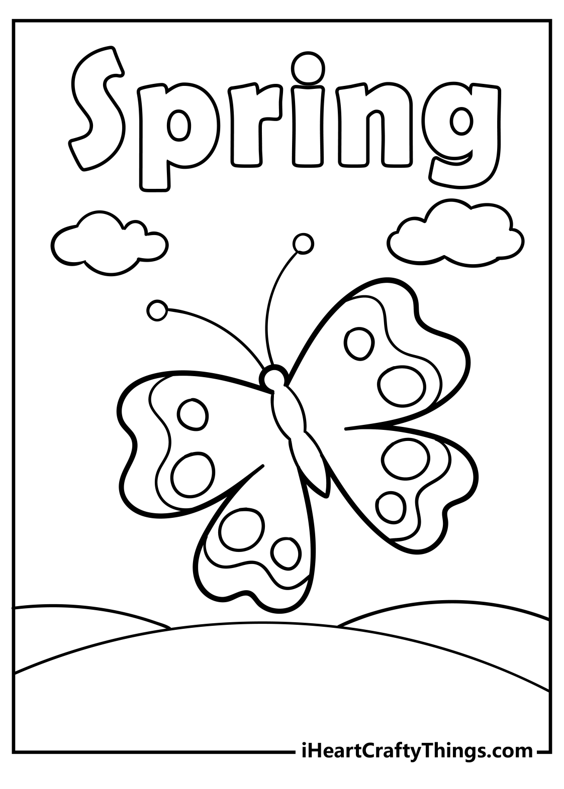 27 Spring Coloring Pages 2025 (100% Free Printables)