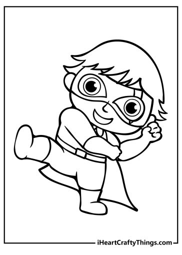 Ryan's World Coloring Pages (100% Free Printables)