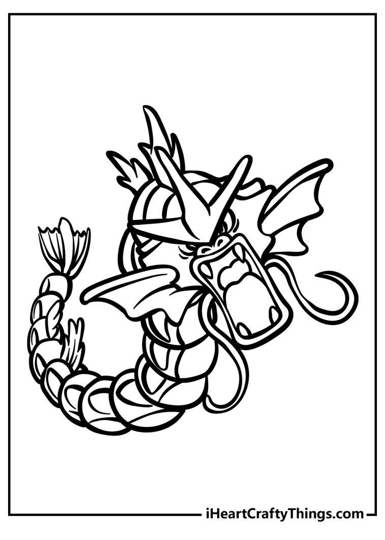 Printable Mega Pokemon Coloring Pages (Updated 2023)