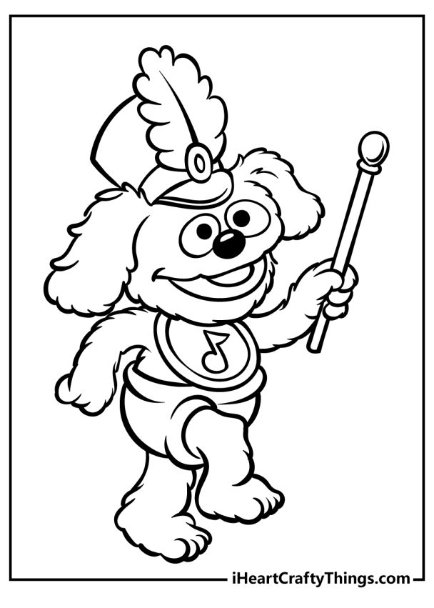 Muppet Babies Coloring Pages (20 Free Printables)