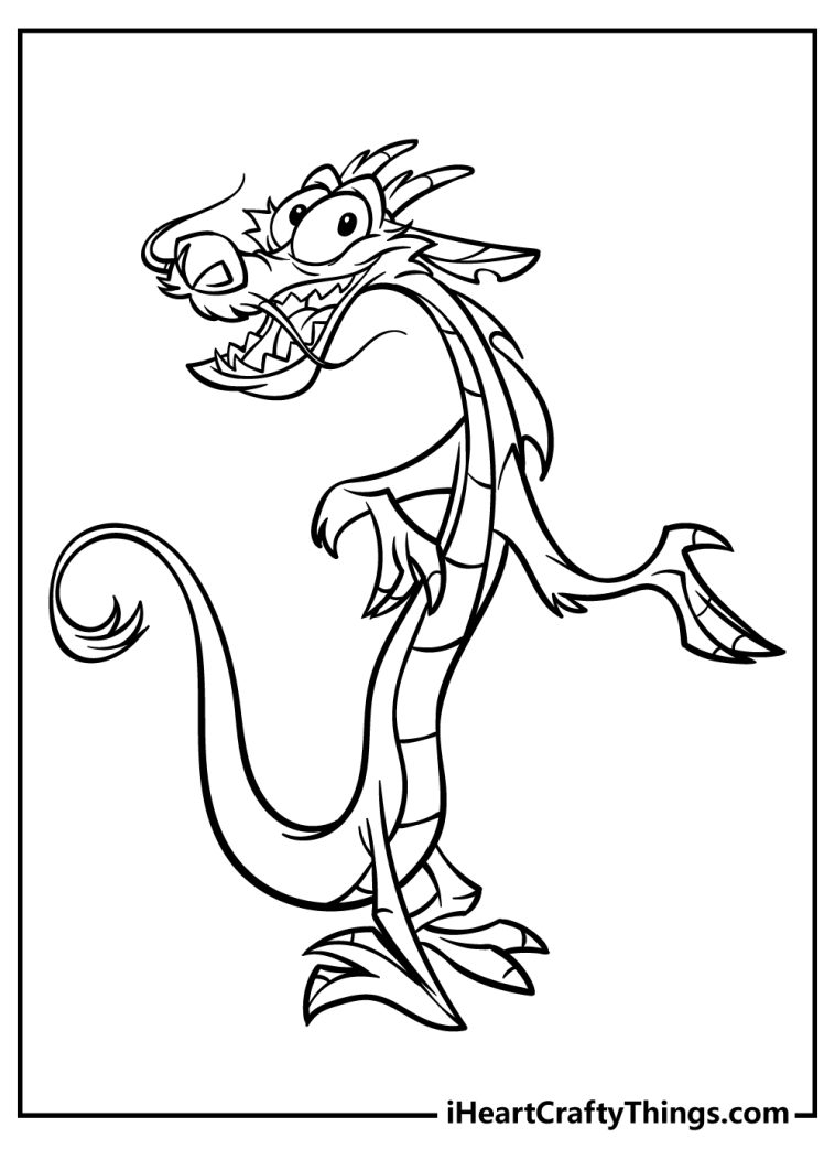 Mulan Coloring Pages (20 Free Printables)