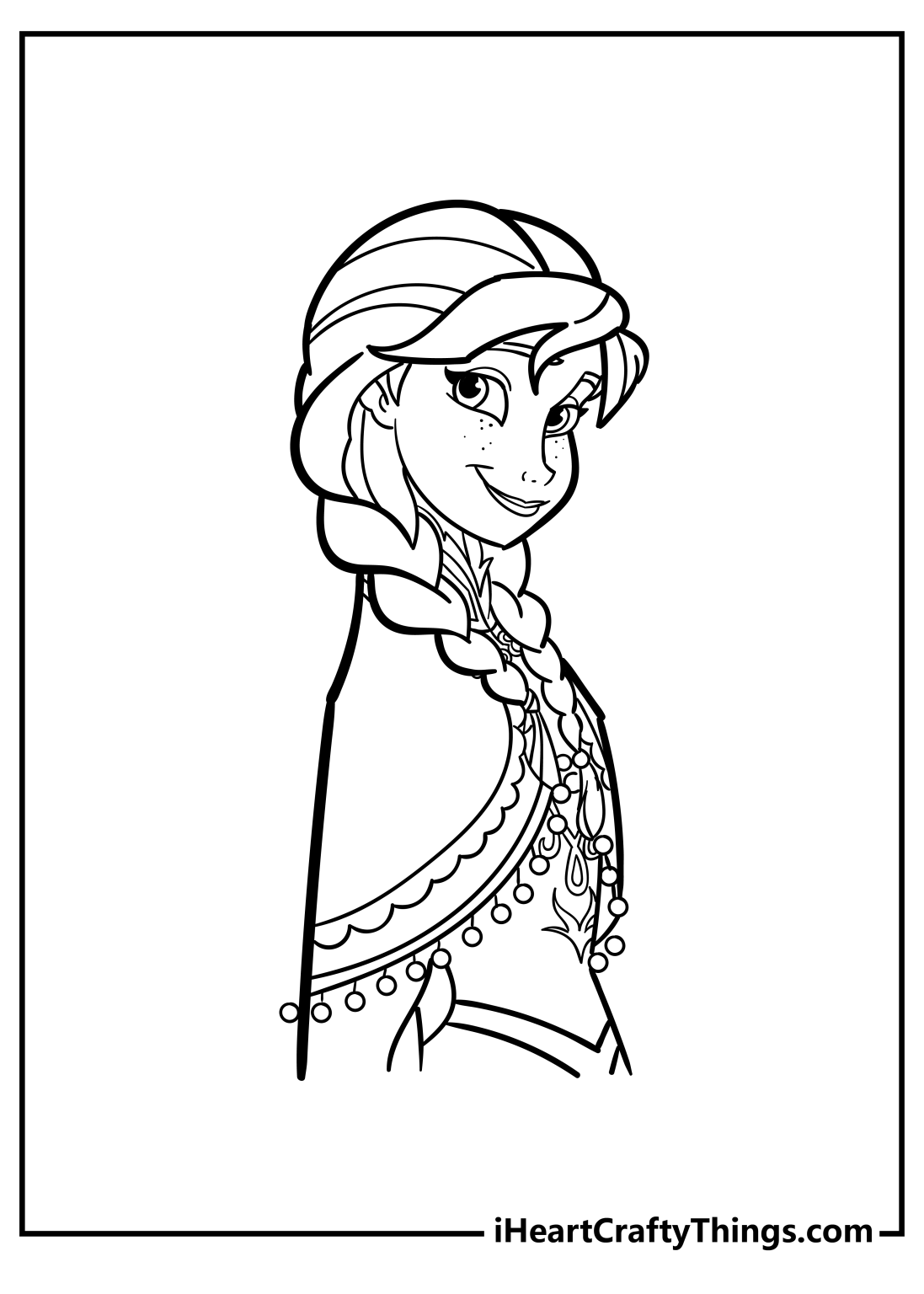 20 Anna Coloring Pages (100% Free Printables)
