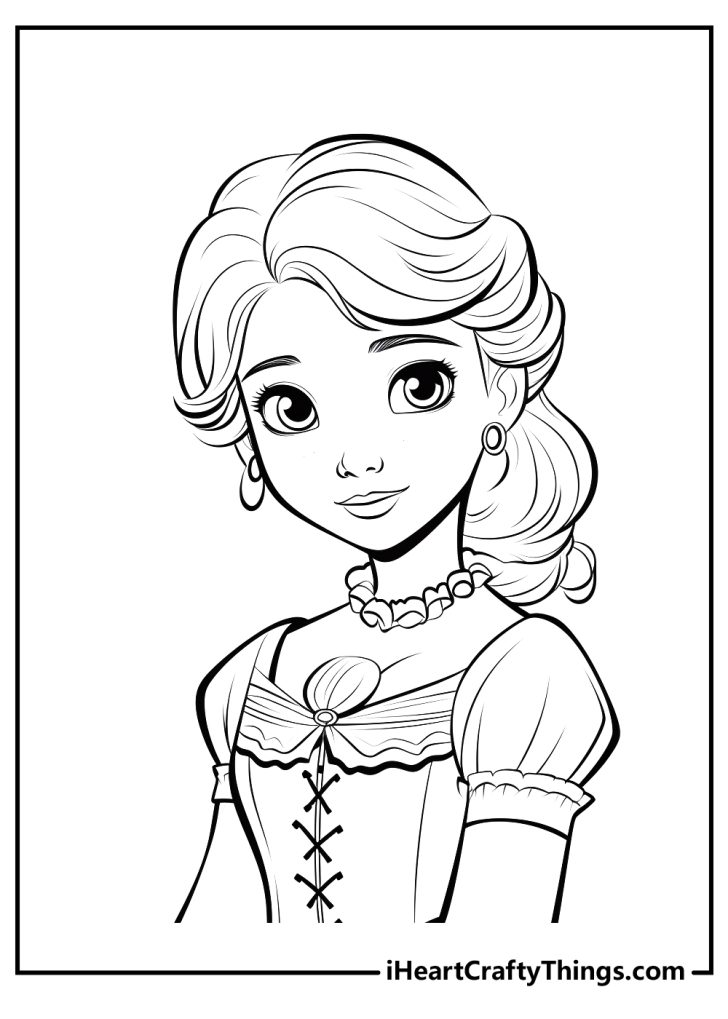 20 Anna Coloring Pages (100% Free Printables)