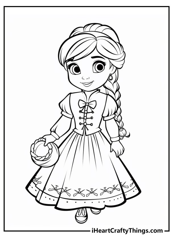 20 Anna Coloring Pages (100% Free Printables)