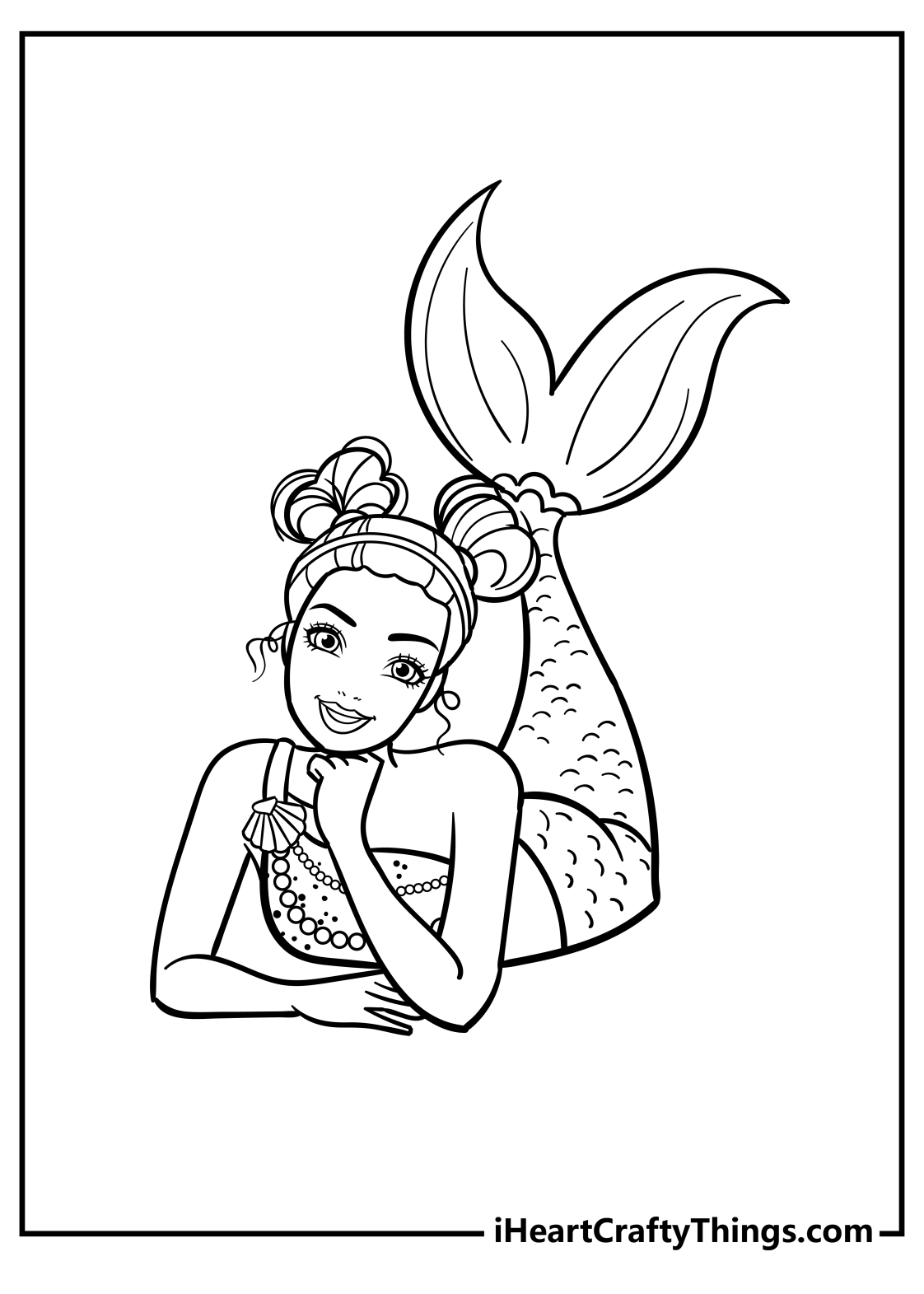 20 Barbie Mermaid Coloring Pages (100% Free Printables)