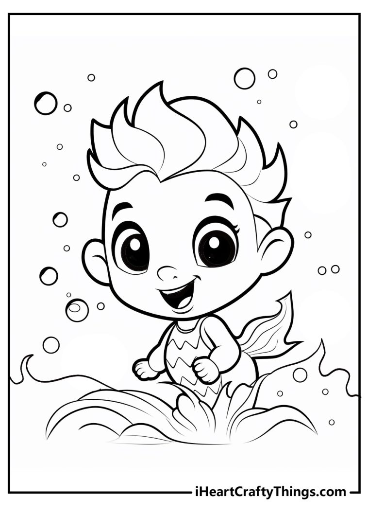 20 Bubble Guppies Coloring Pages (100% Free Printables)