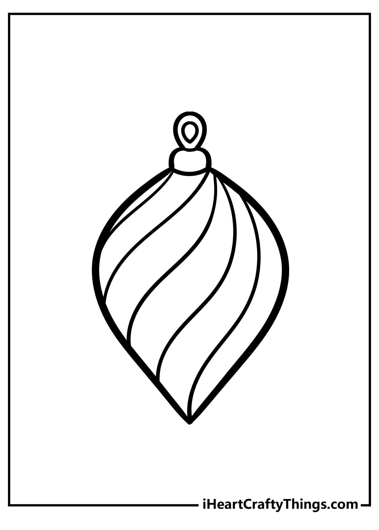 30 Christmas Ornament Coloring Pages (100% Free Printables)