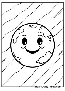 Earth Coloring Pages (20 Free Printables)