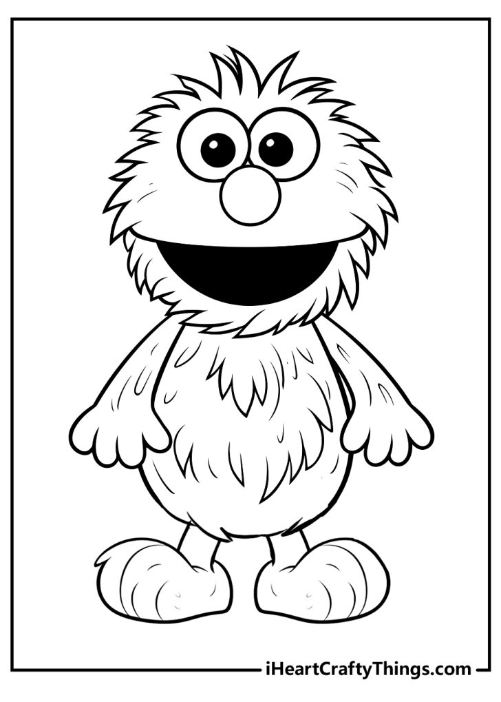 30 Elmo Coloring Pages (100% Free Printables)