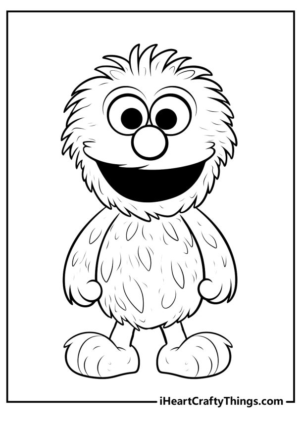 30 Elmo Coloring Pages (100% Free Printables)