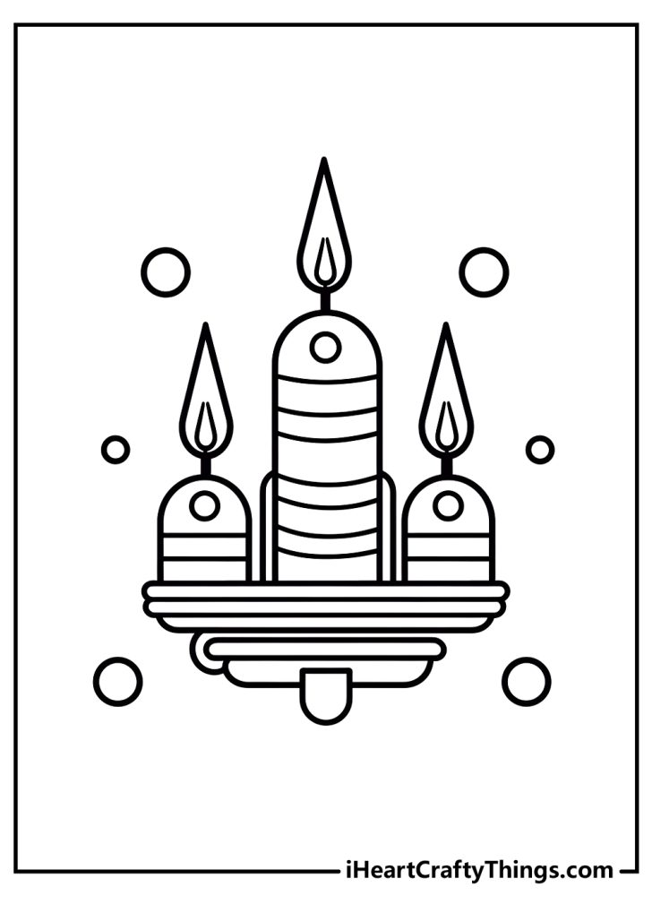 Hanukkah Coloring Pages: 20 Free Printable PDF Sheets