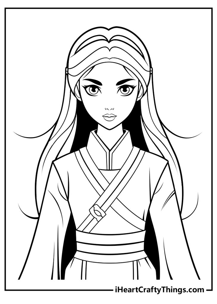 Mulan Coloring Pages (20 Free Printables)