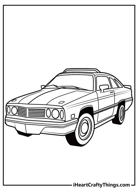 40 Police Car Coloring Pages (100% Free Printables)