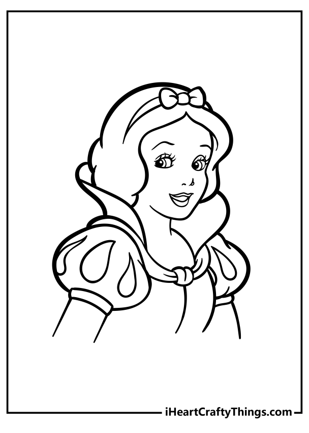48 Snow White Coloring Pages (100% Free PDF Printables)