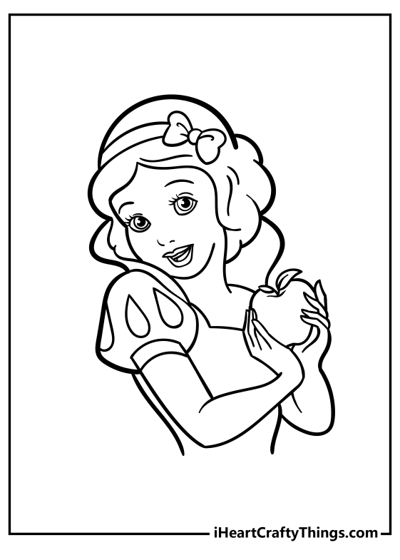 48 Snow White Coloring Pages (100% Free PDF Printables)
