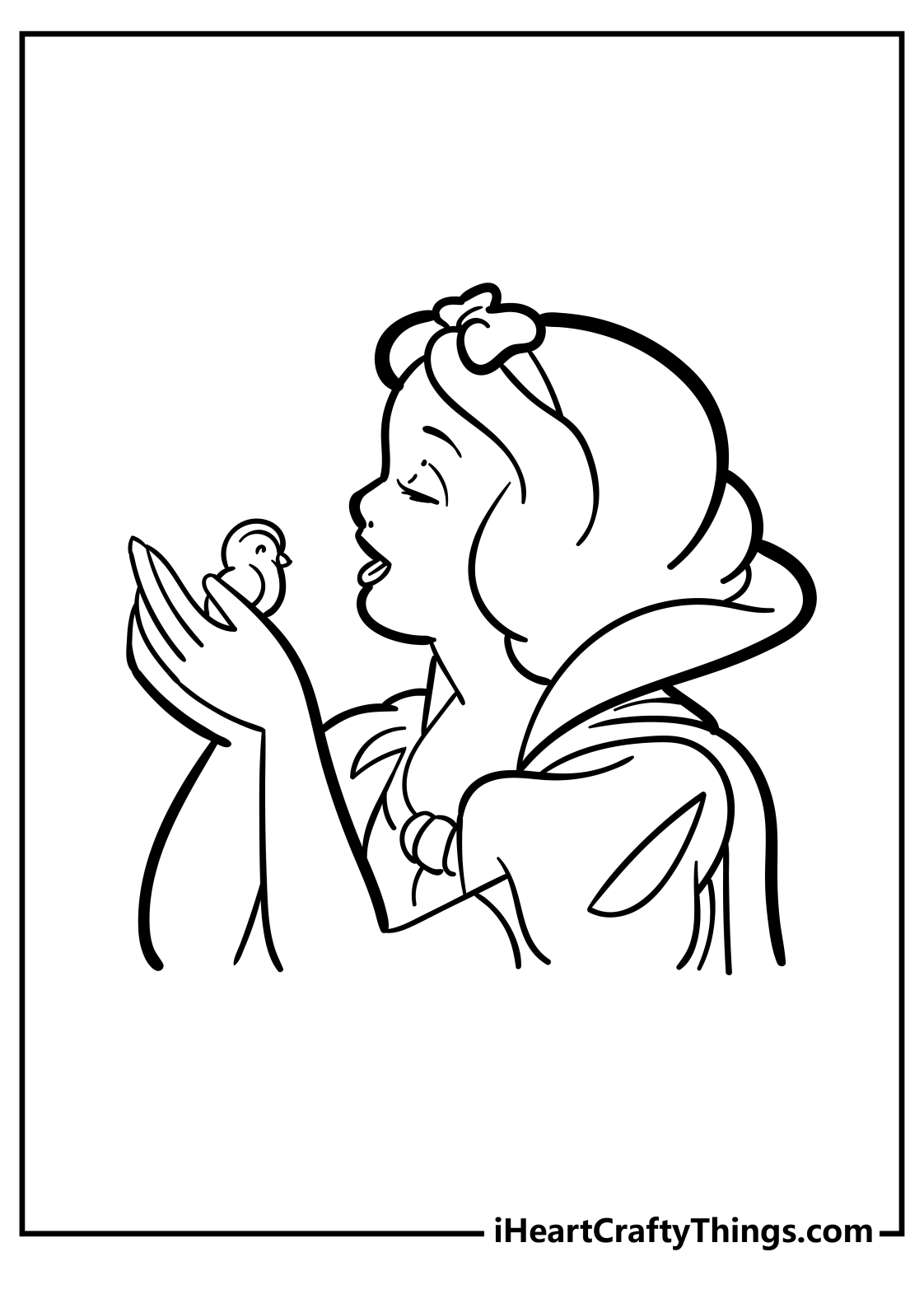 48 Snow White Coloring Pages (100% Free PDF Printables)