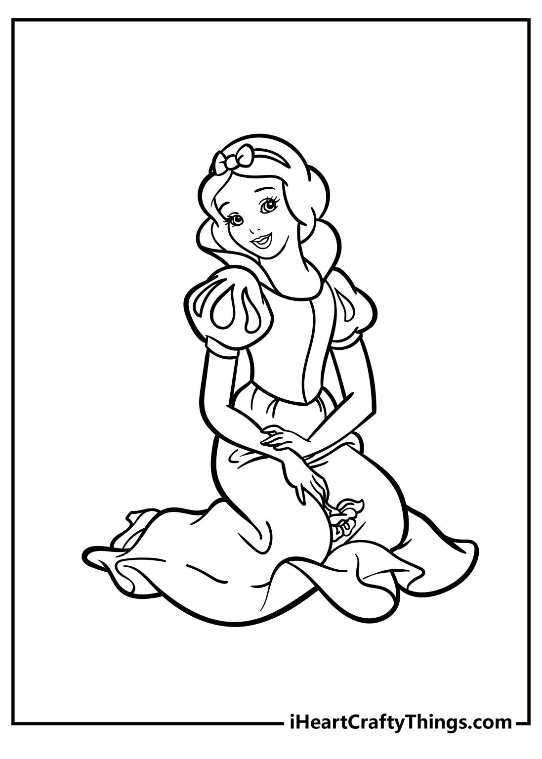 48 Snow White Coloring Pages (100% Free PDF Printables)