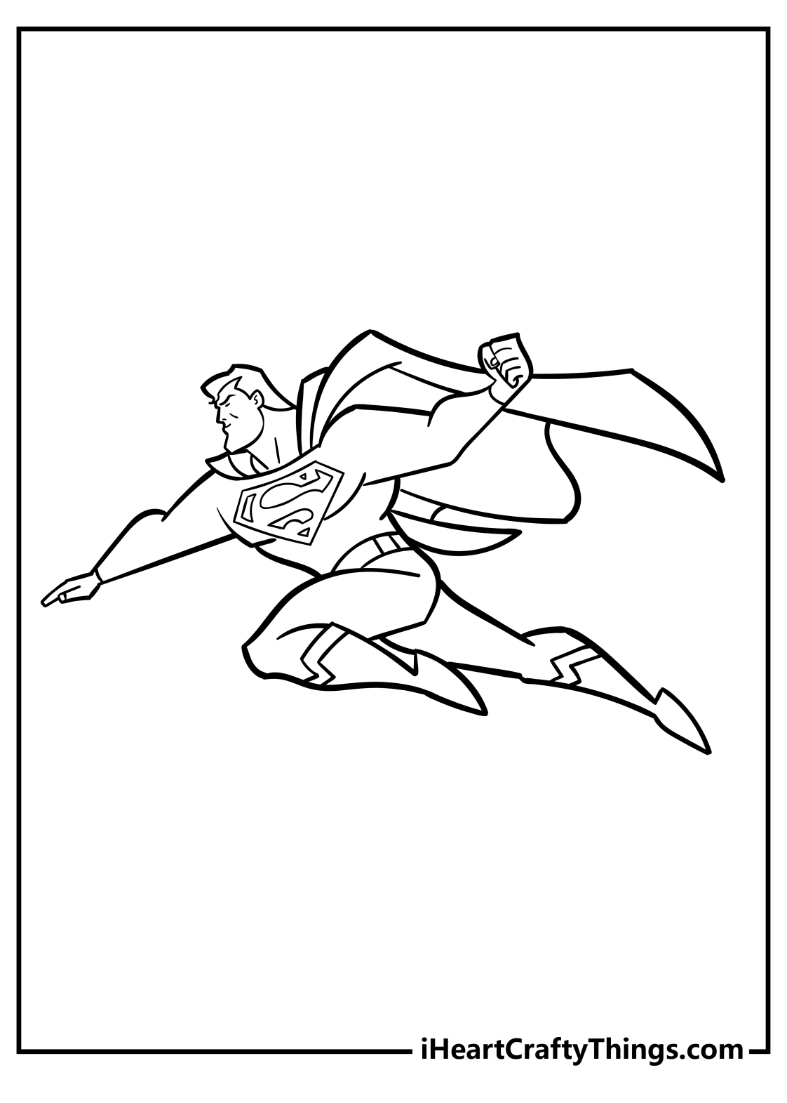 Superman Coloring Pages (20 Free Printables)