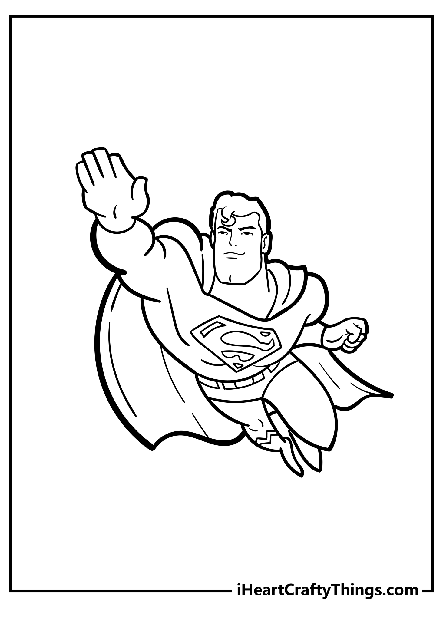 Superman Coloring Pages (20 Free Printables)