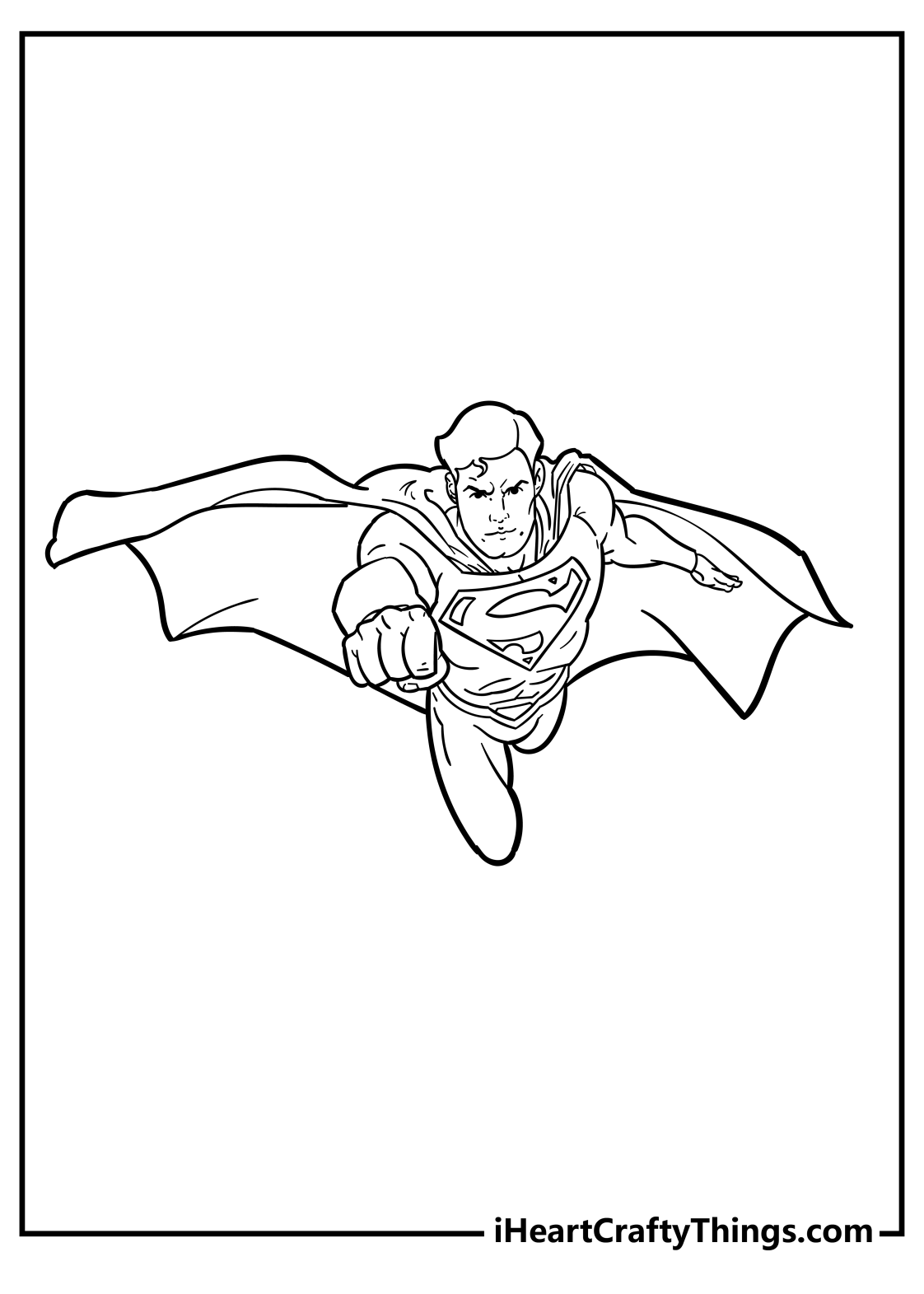 Superman Coloring Pages (20 Free Printables)