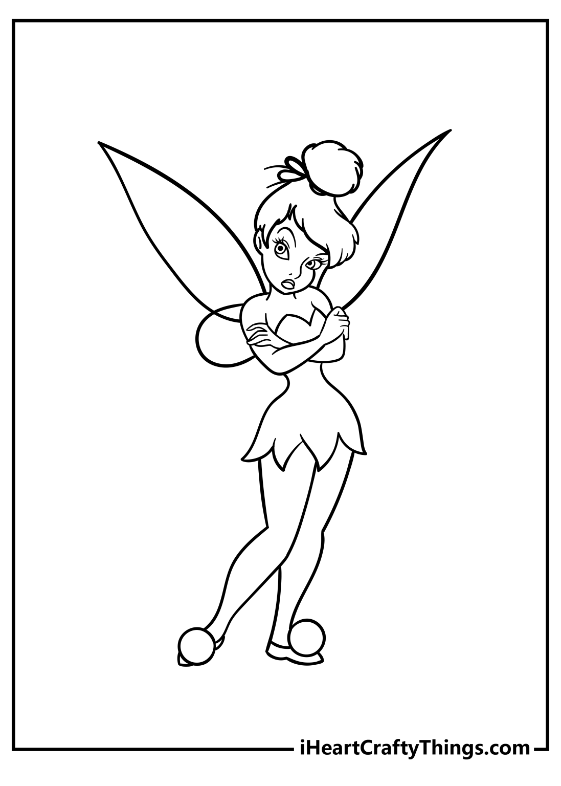 Tinkerbell Coloring Pages (20 Free Printables)