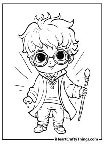 40 Harry Potter Coloring Pages (100% Free Printables)